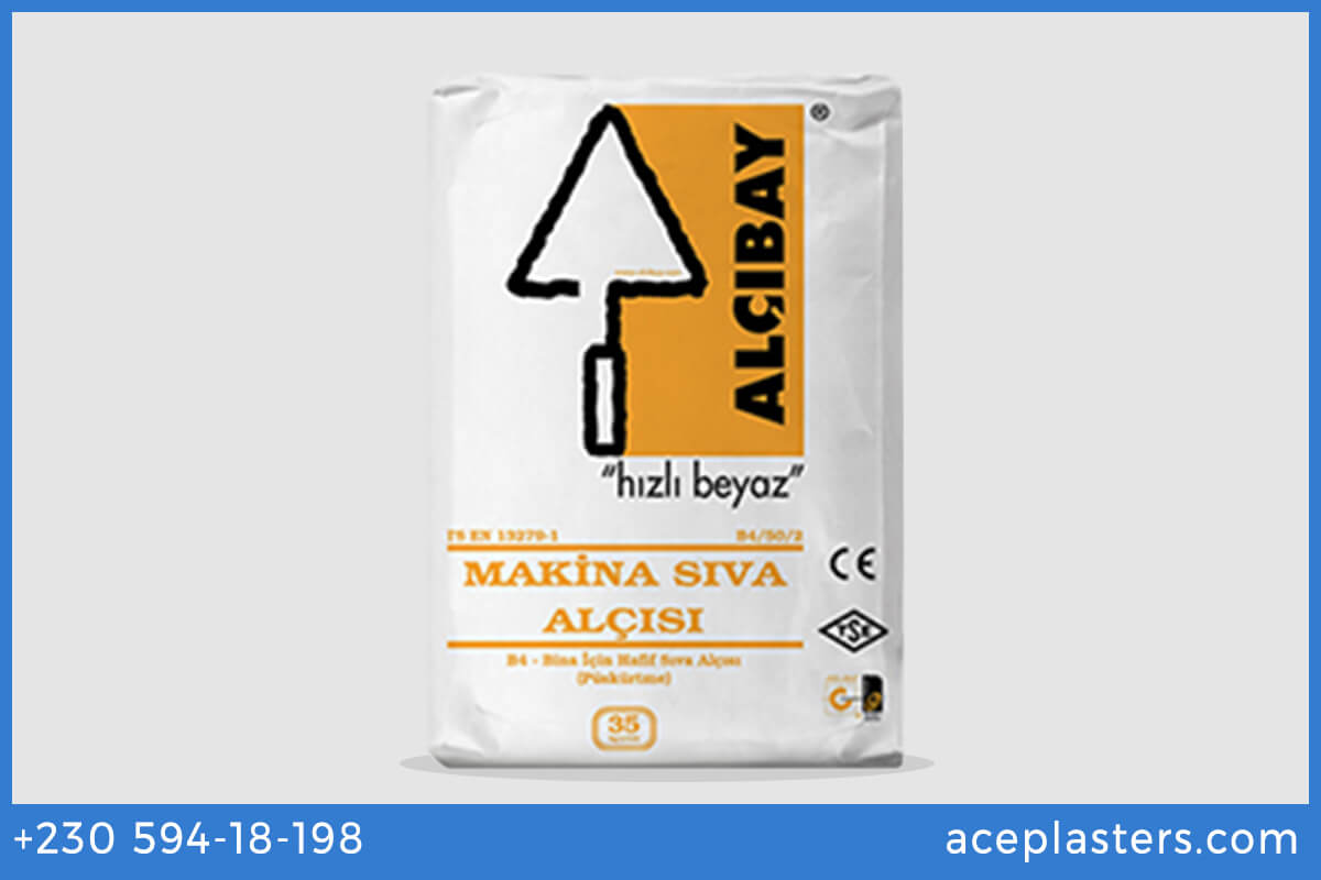 Alcibay Spray Gypsum Plaster in Mauritius at the Best Prices